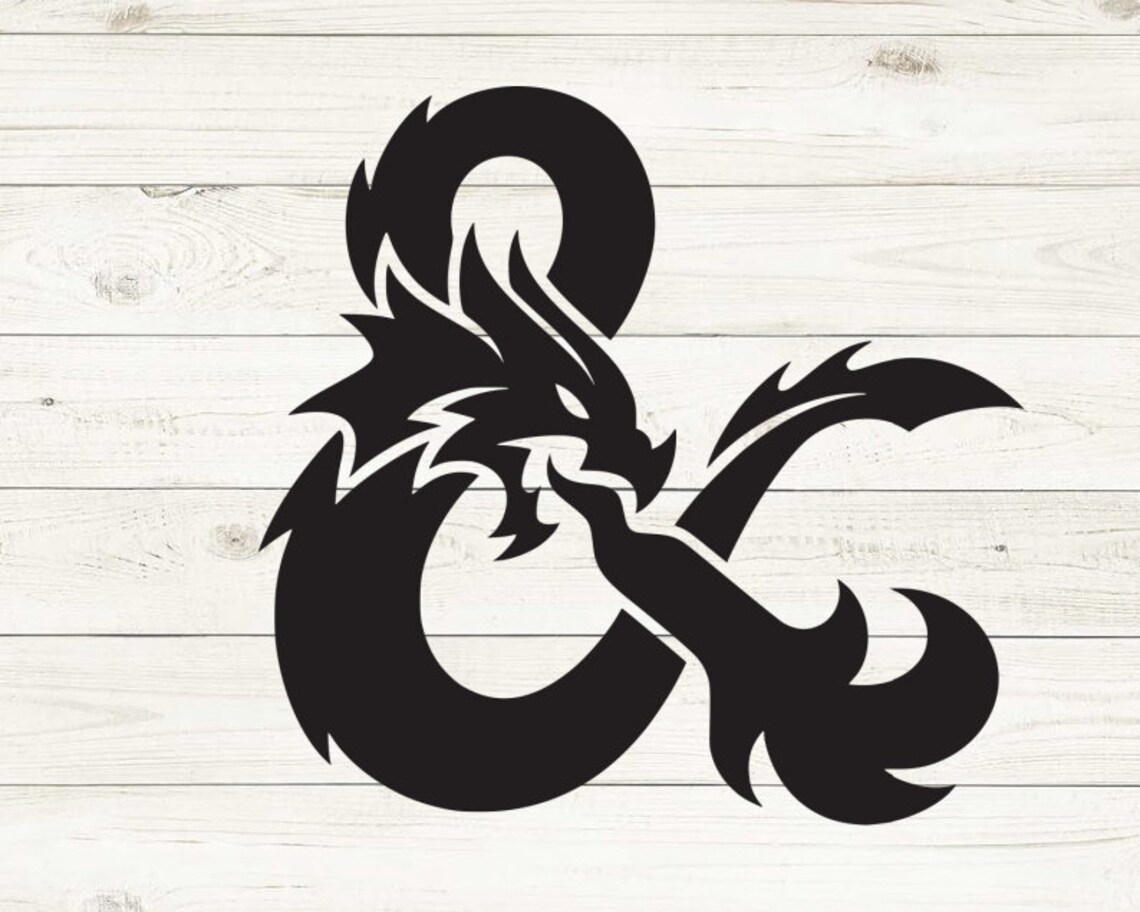 Dungeons and Dragons svg, D & D Logo, DnD Logo, Dungeons and Dragons ...