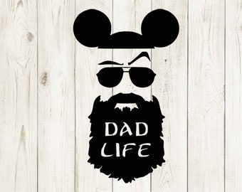 Mickey Dad Svg | Etsy