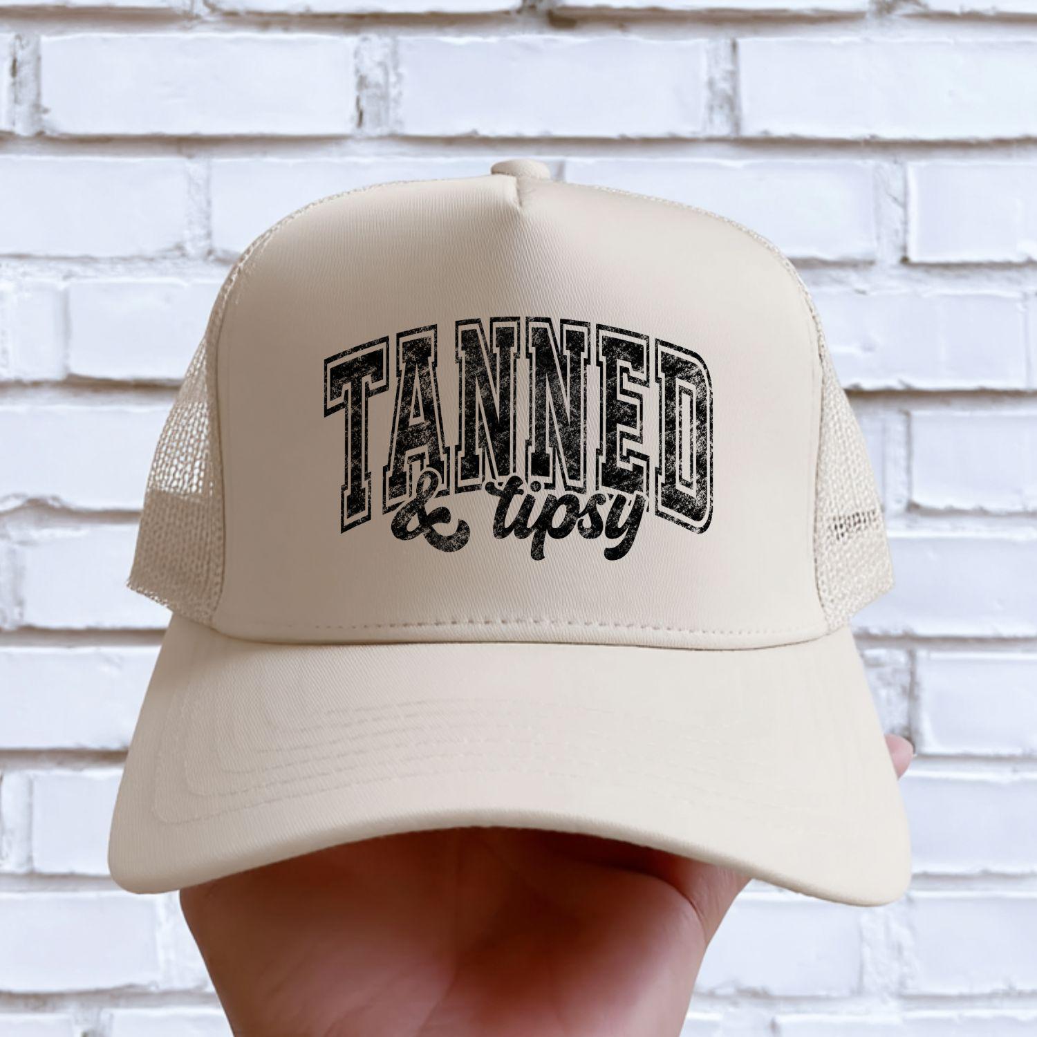 Trucker Hat 2 DTF Gang Sheet, Summer Transfer, Trucker Hat Patch, Beach ...