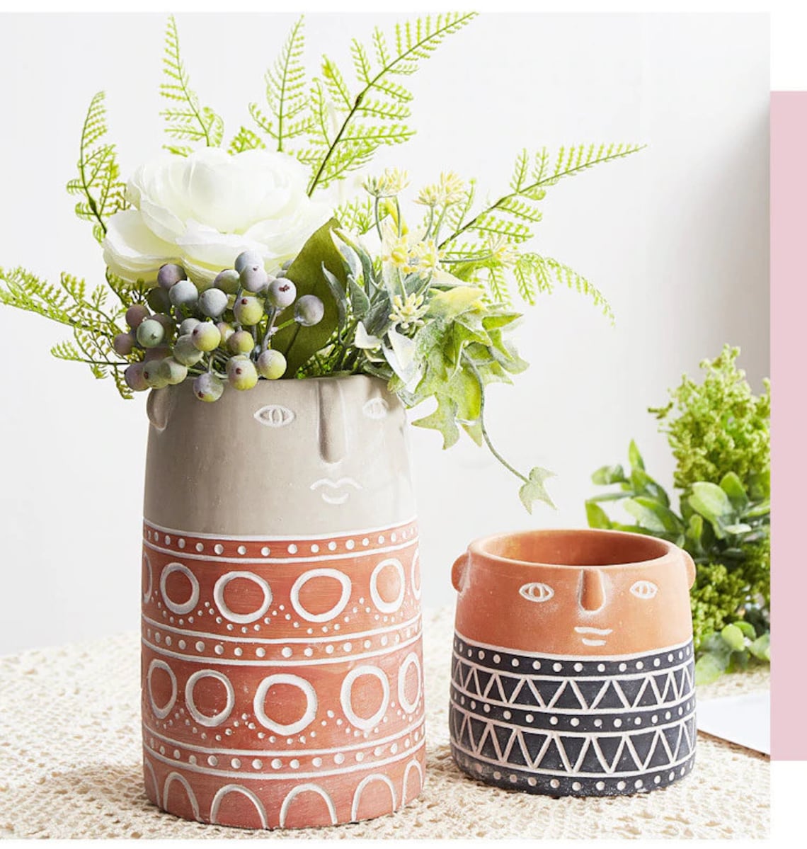 Jarrón de cerámica jarrón de cerámica minimalista jarrón de | Etsy