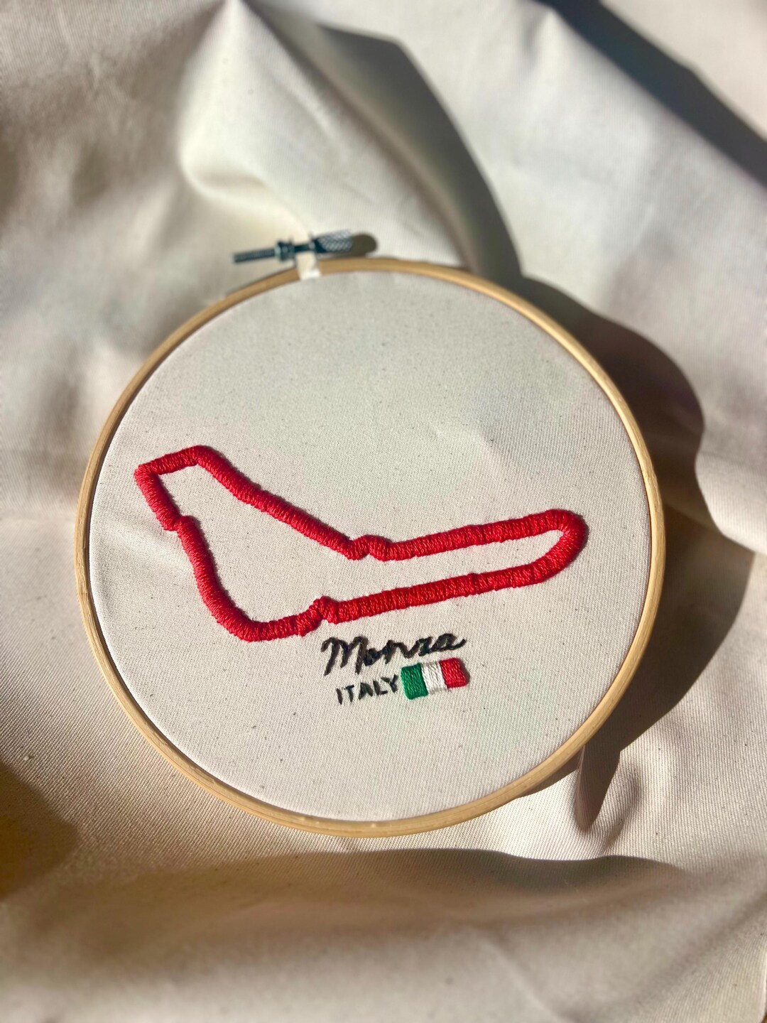 F1 Monza Embroidery Pattern PDF - Formula 1 Design, Italian Grand Prix ...