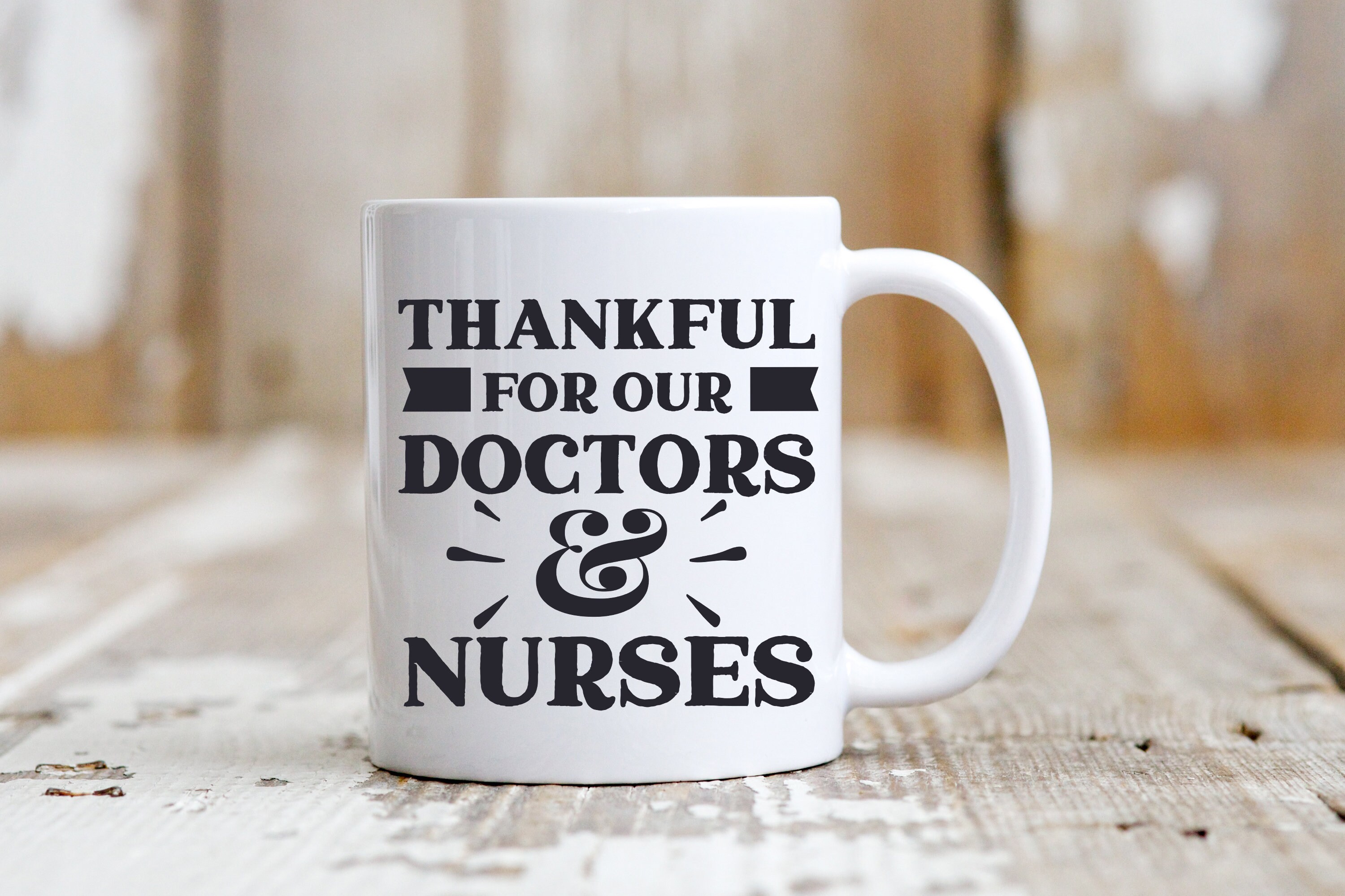 Personalised Nurse Mug, NHS Gift Cup, Key Worker Mug, Nurse Gift ...