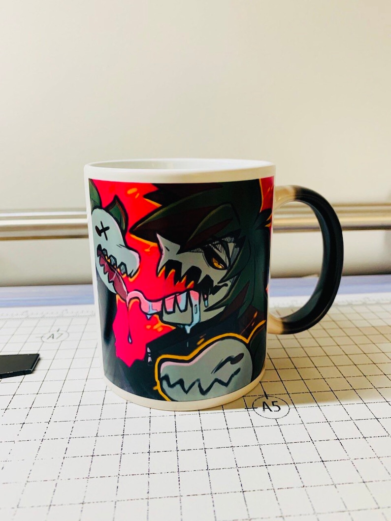 Personalised Magic Mug, Heat Colour Changing Cup, Personalised Gift Mug ...