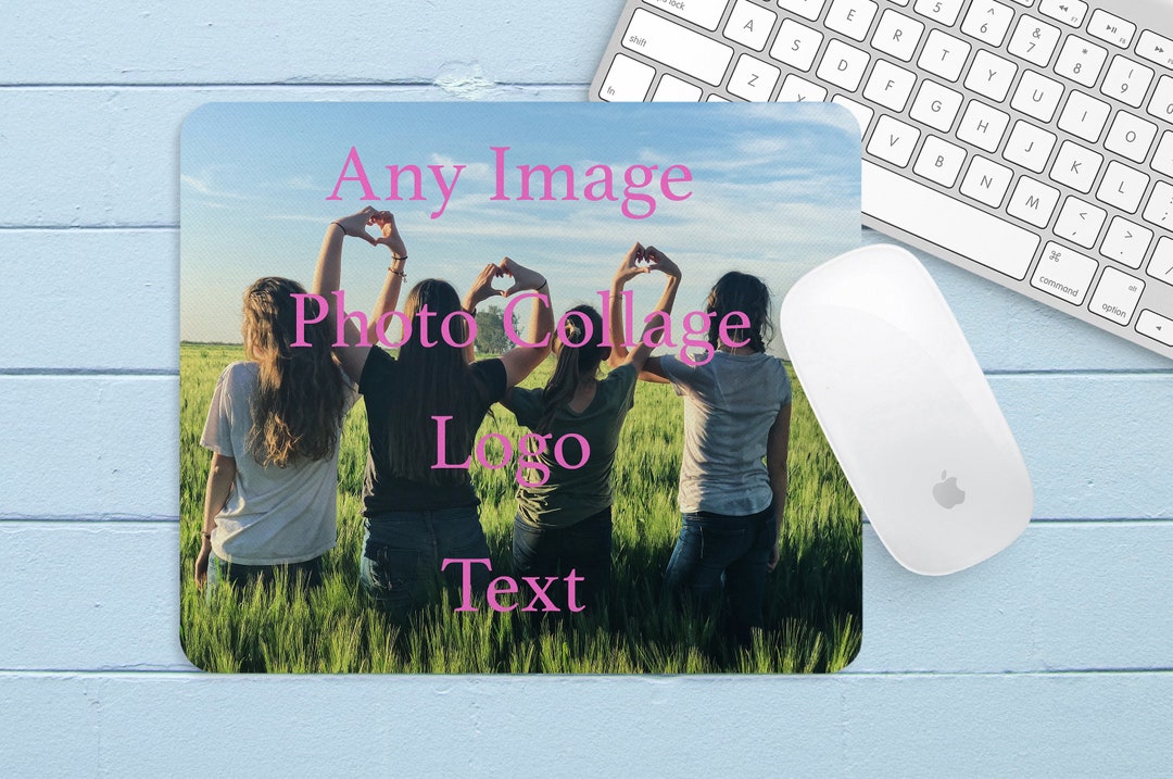 Personalised Mouse Pad,custom Any Image, Logo, Text, Mouse Mat ...