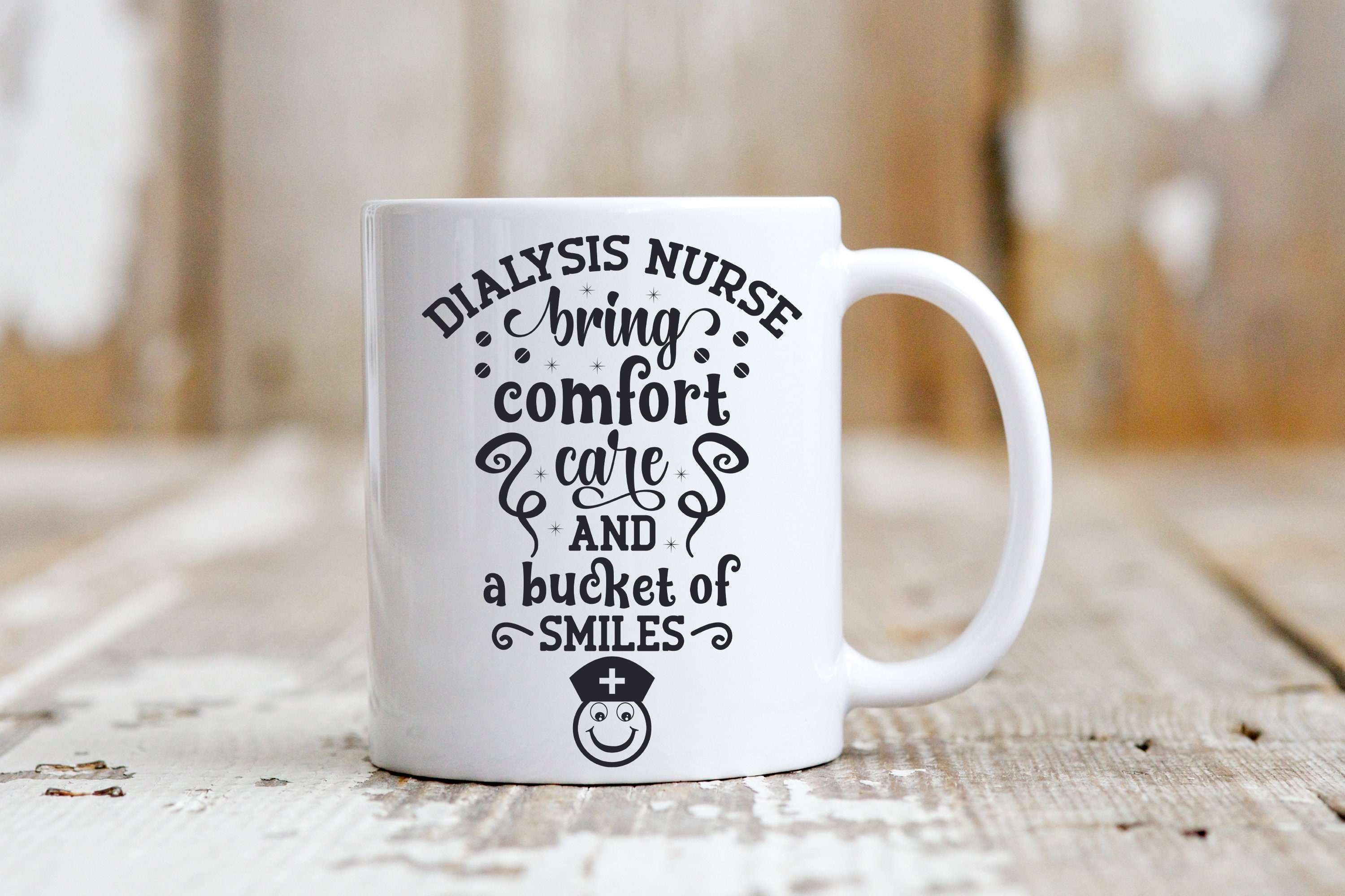 Personalised Nurse Mug, NHS Gift Cup, Key Worker Mug, Nurse Gift ...