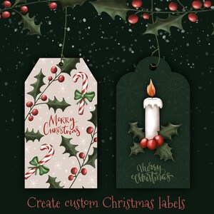 Procreate Christmas Brushes, Christmas Doodles, Procreate Xmas Stamps ...