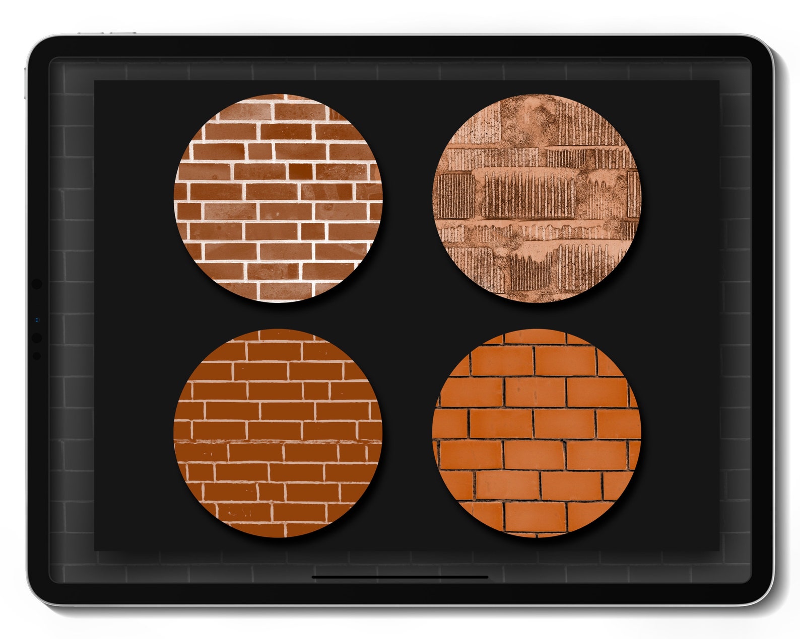 Brick Textured Procreate Brush Seamless Realistic High - Etsy
