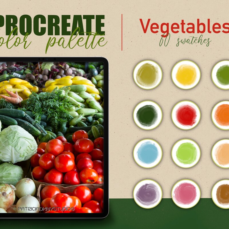 Vibrant Vegetable - Etsy