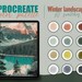 Procreate Color Palette Neon Night Color Swatches - Etsy