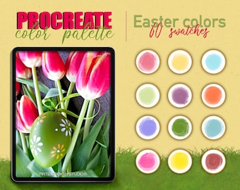 Spring Morning Procreate Palette // Swatches // Color Palette // iPad ...