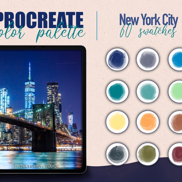 Color Palette New York - Etsy