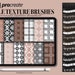 Tile Textured Procreate Brush, Seamless, Realistic High Resolution ...