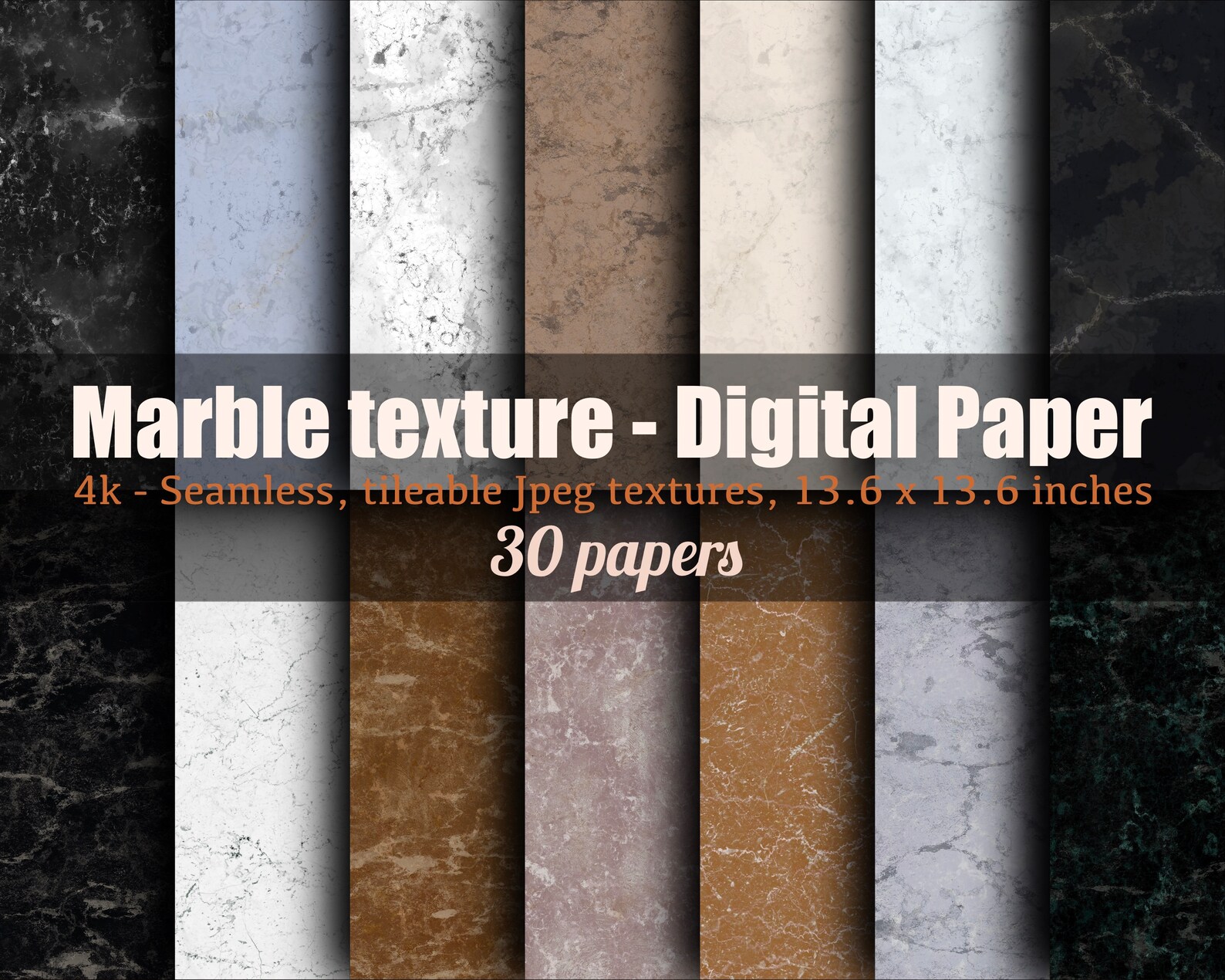 Digital Scrapbook Paper Bundle Seamless Wood Pattern Brick - Etsy