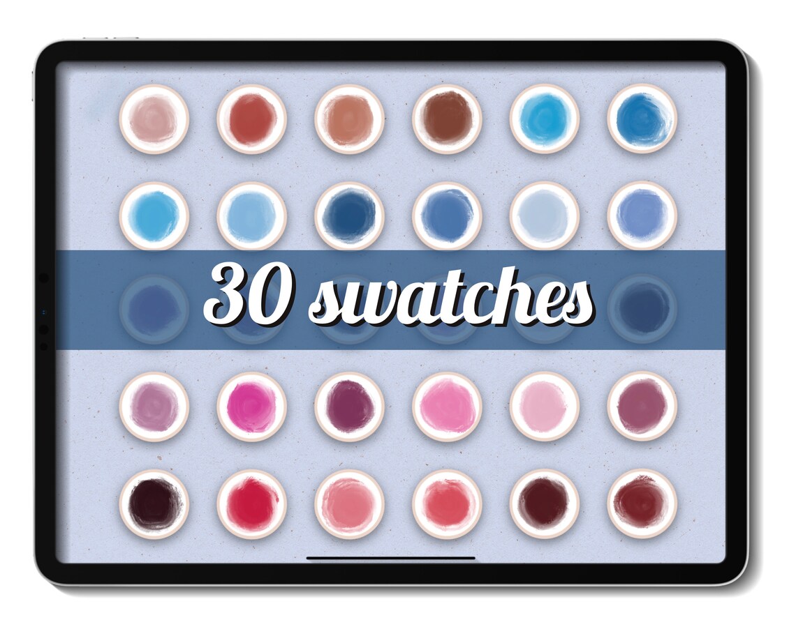 Procreate Color Palette Jellyfish Color Swatches - Etsy