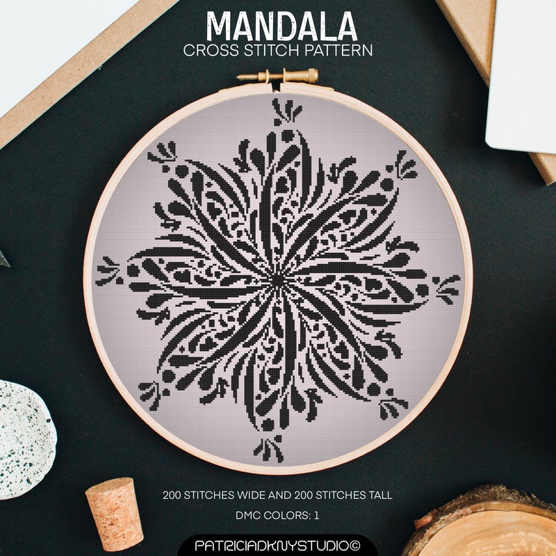 Mandala Cross Stitch Patterns - Etsy