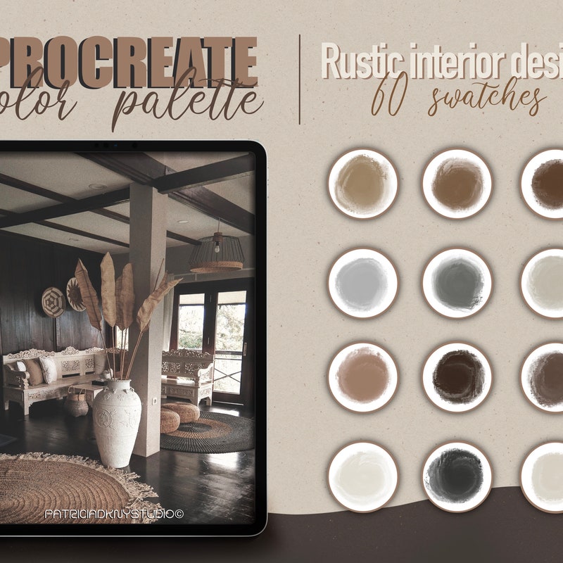 Rustic Color Palette - Etsy
