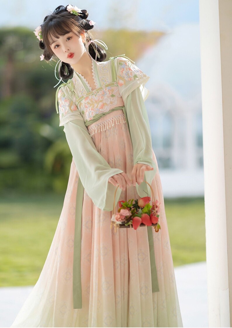 Pink Pearl Hanfu Thin Fairy Hanfu Dress Handmade Hanfu - Etsy
