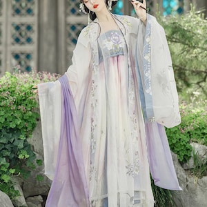 Embroidery Women Hanfu, Gradual Hanfu Dress, Handmade Hanfu Dress ...