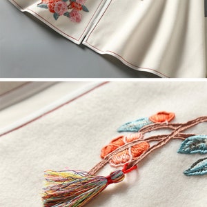 Peach Hanfu Cape Coat, Winter Qipao Cloak, Soft Warm Thick Shawl, White ...