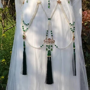 Fringe Waist Chain Boho Bead Hanfu Waist Chain Belly Chain - Etsy