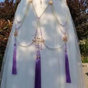 Fringe Waist Chain Boho Bead Hanfu Waist Chain Belly Chain - Etsy