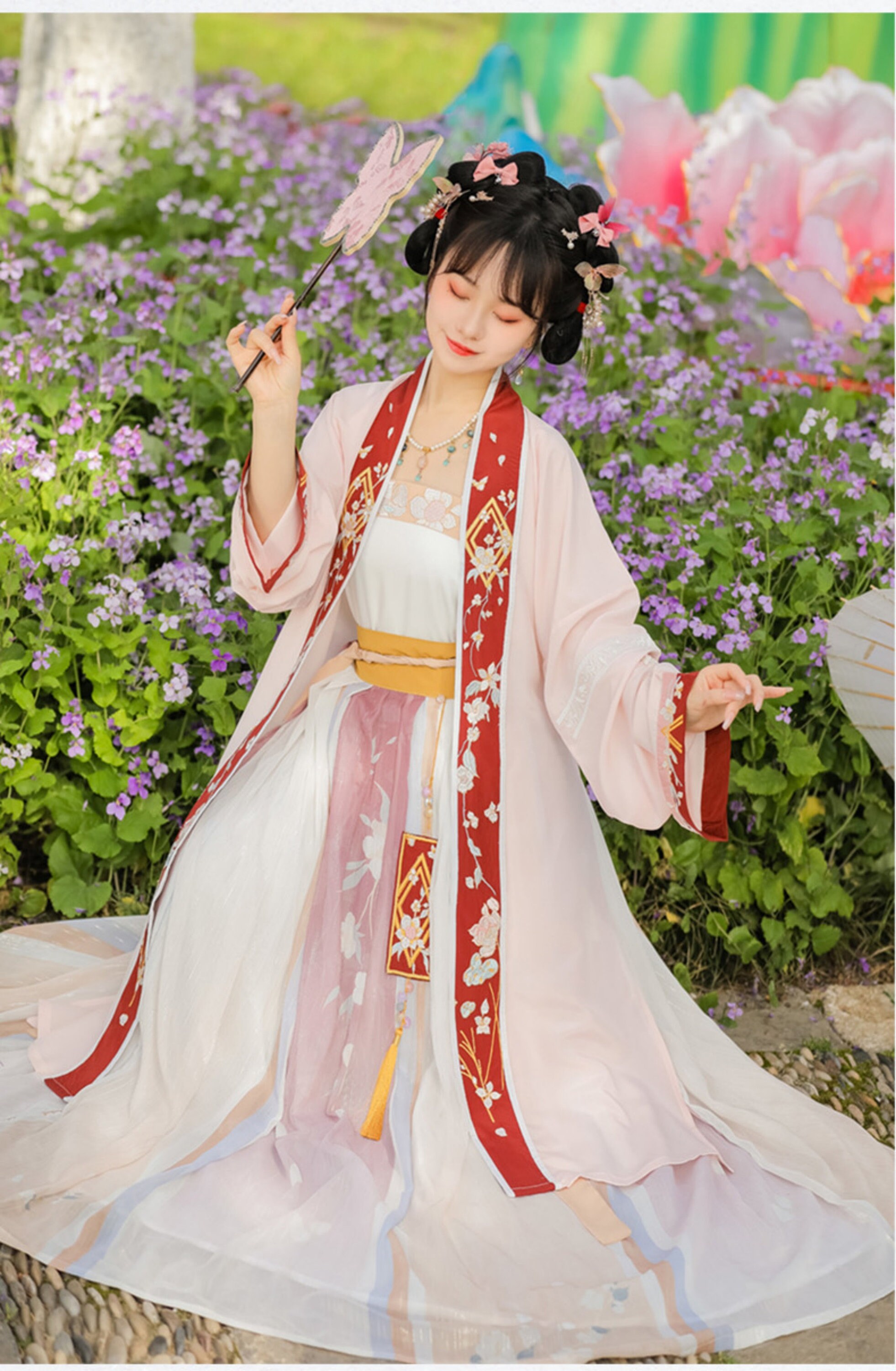 Pink Embroidery Hanfu Women Hanfu Dress Handmade Hanfu - Etsy