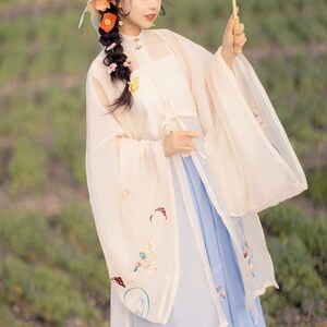 Rabbit Embroidery Hanfu, Fairy Hanfu Dress, Handmade Hanfu Dress ...