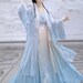 Blue Gradient Hanfu Embroidery Hanfu Dress Daily Hanfu - Etsy