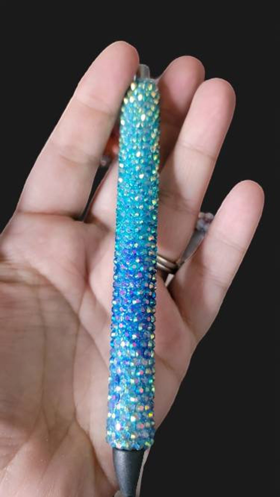 Ombre Rhinestone Pen Patterns, Bling Pen Pattern, Idea for Rhinestone ...