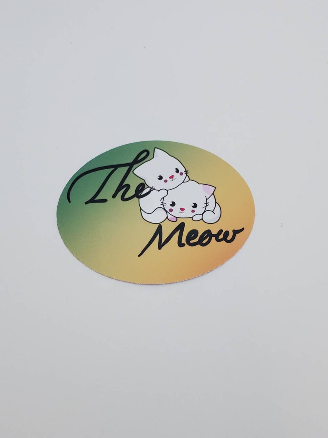The Cats Meow Sticker Sticker Sticker for Your Cups Sticker - Etsy