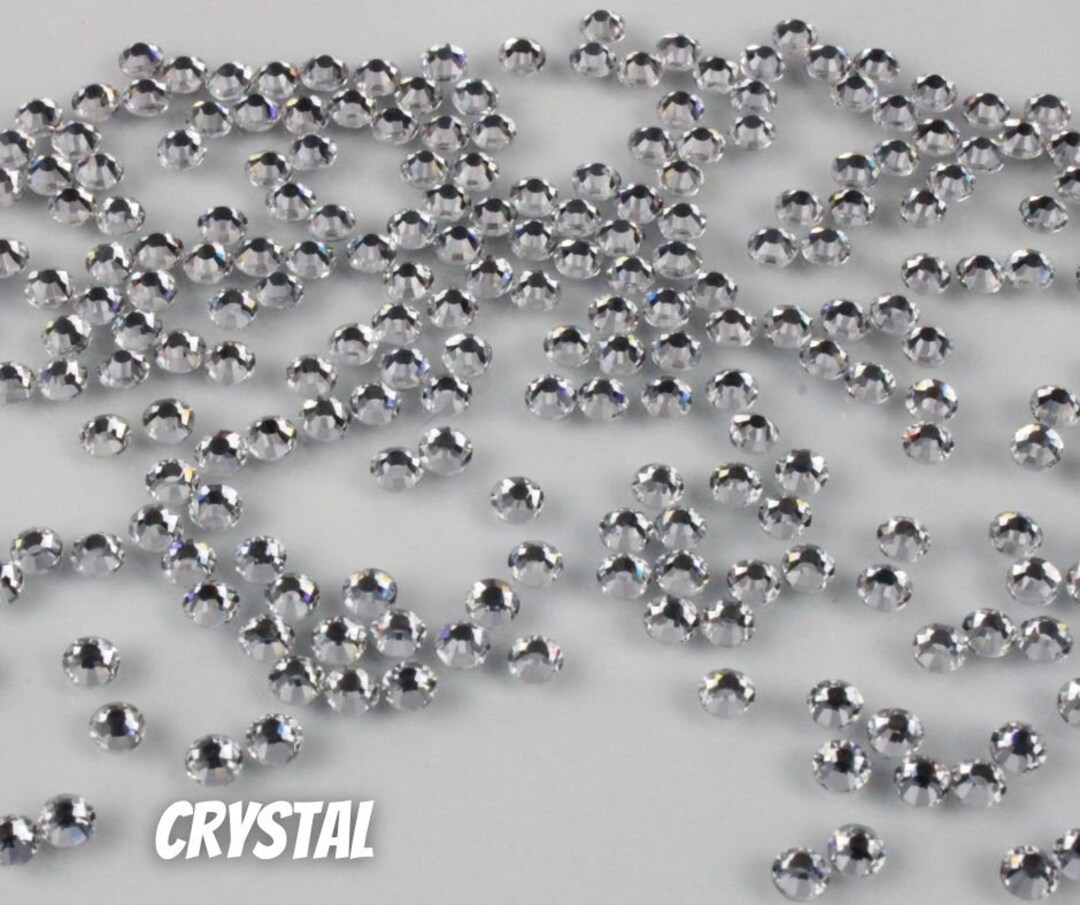 SS10 Crystal Diamond Cut Hotfix Rhinestones Glass Hotfix Rhinestones 10 ...
