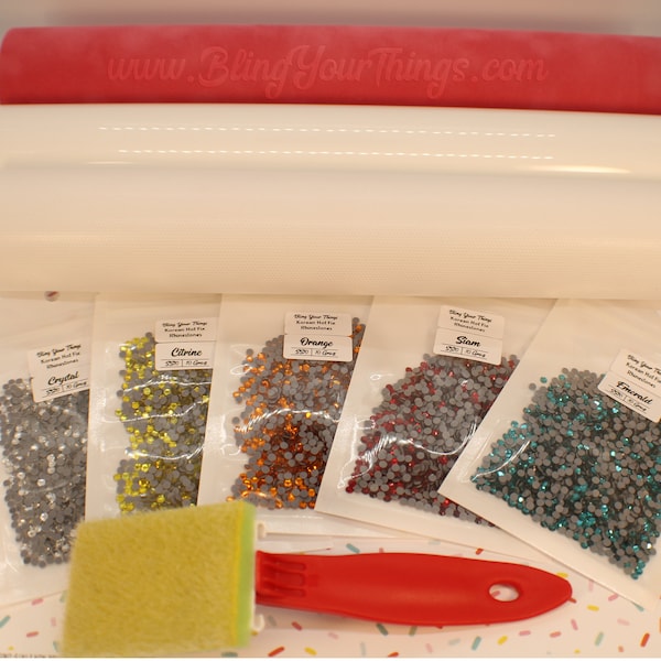 Rhinestone Flock - Etsy