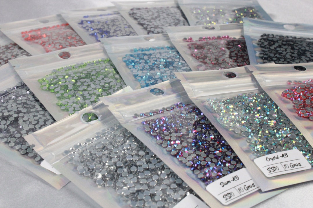Hot Fix Rhinestone Project Kit, Glass Rhinestones, Korean Hotfix ...