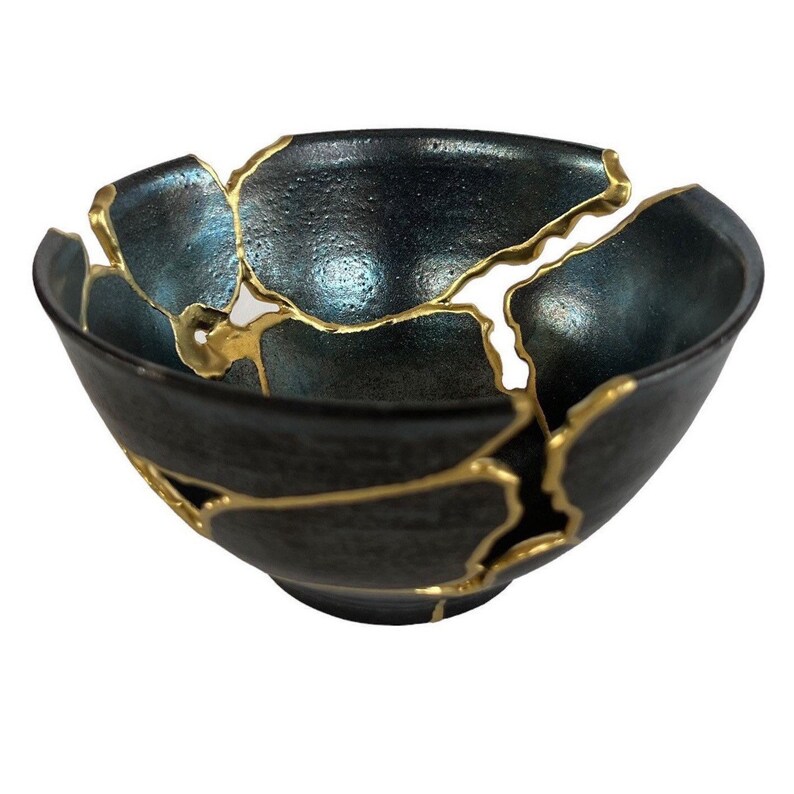 4naturedesign Kintsugi_space Bowl M-44 - Etsy