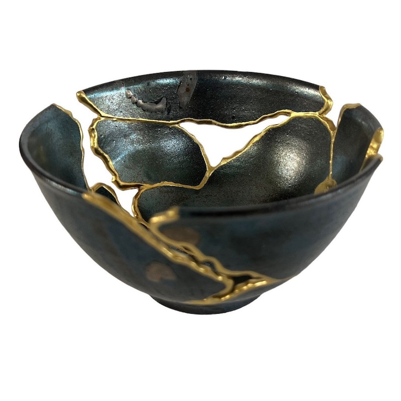 4naturedesign Kintsugi_space Bowl M-44 - Etsy