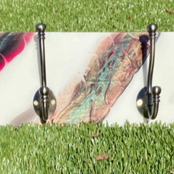 Painted Coat Rack - Etsy