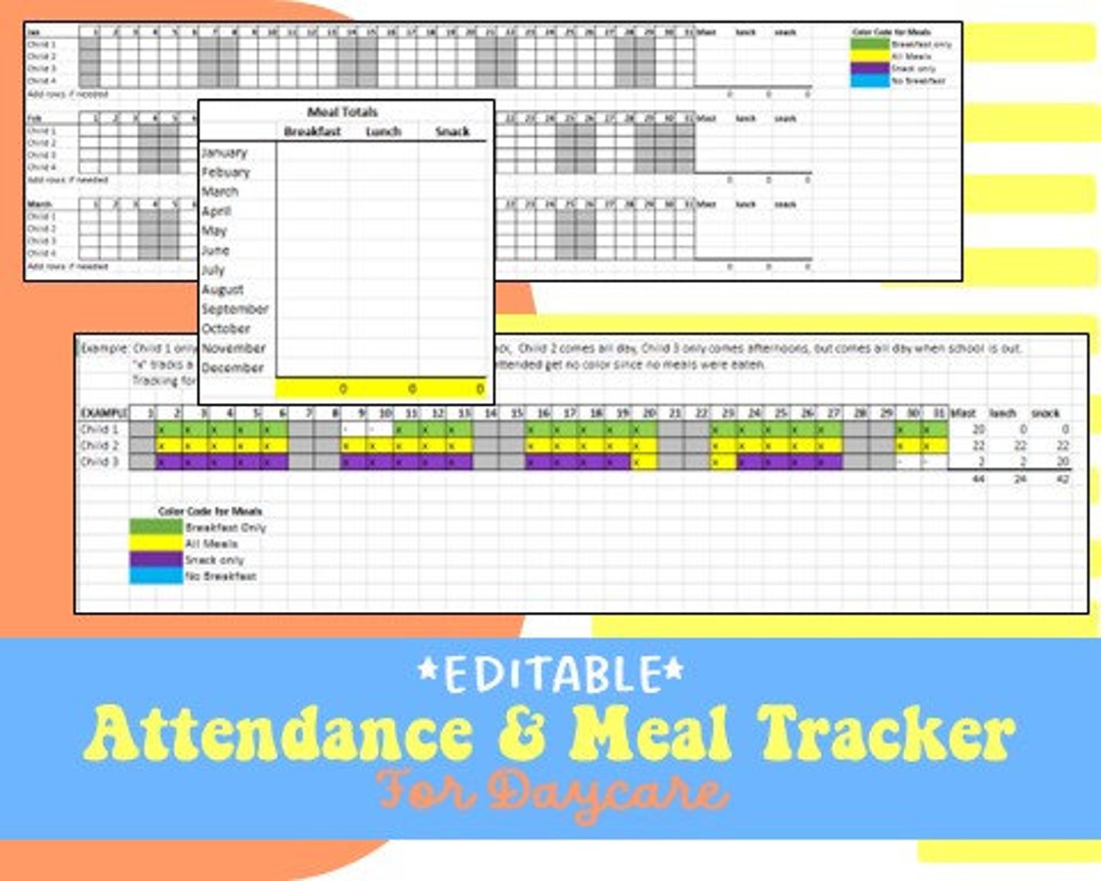 Daycare Paperwork Bundle- Childcare Preschool Paperwork Forms - Etsy