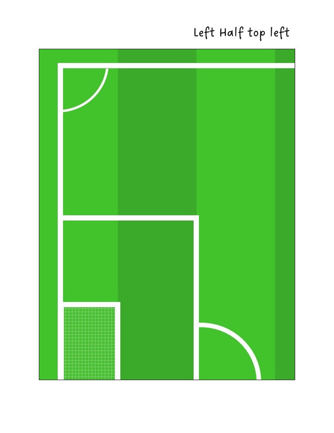 Flisat Lid Play Mat Soccer Futbal Field, Printable Download, Flisat ...