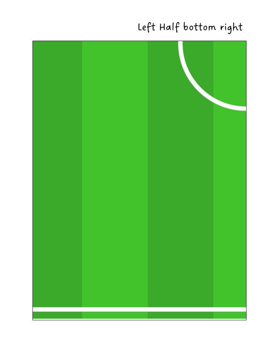 Flisat Lid Play Mat Soccer Futbal Field, Printable Download, Flisat ...