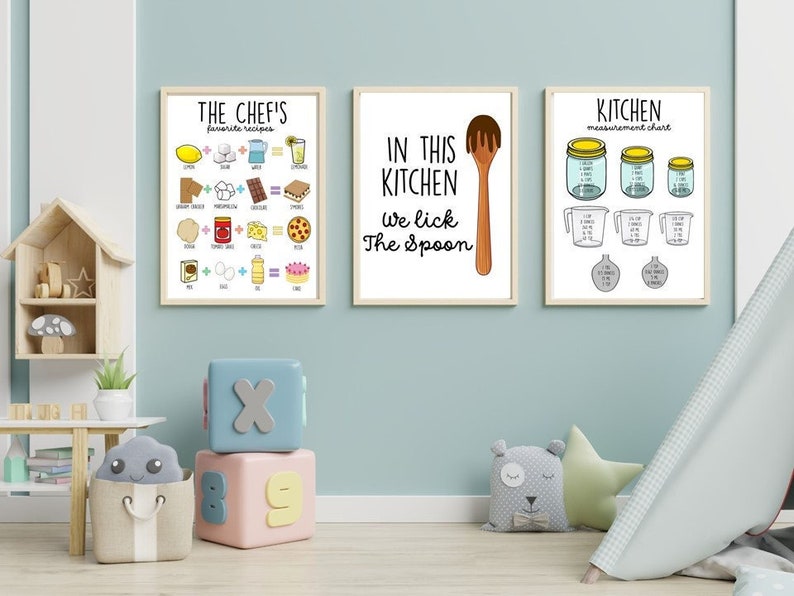 Kitchen Sign Posters - Etsy