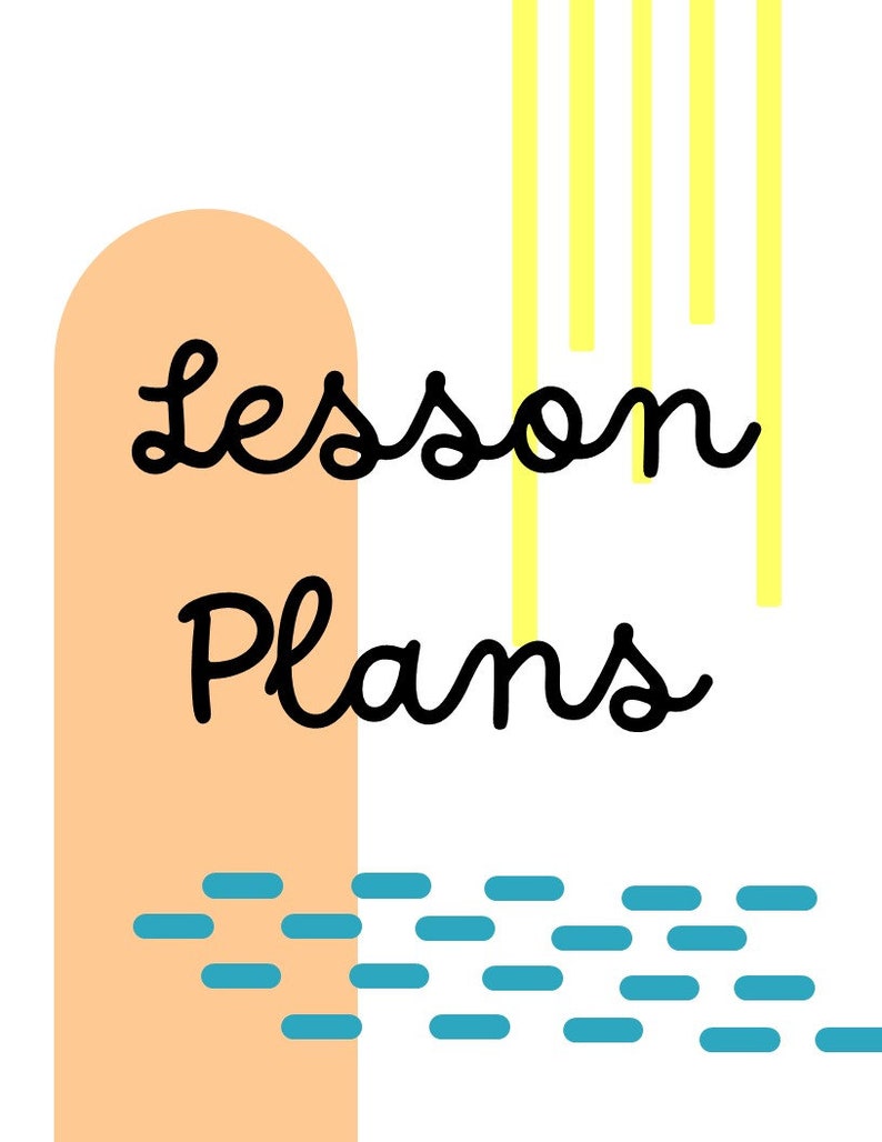 DOWNLOADABLE Daycare Lesson Planning Forms- Preschool Childcare Lesson ...