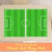 Flisat Lid Play Mat Soccer Futbal Field, Printable Download, Flisat ...