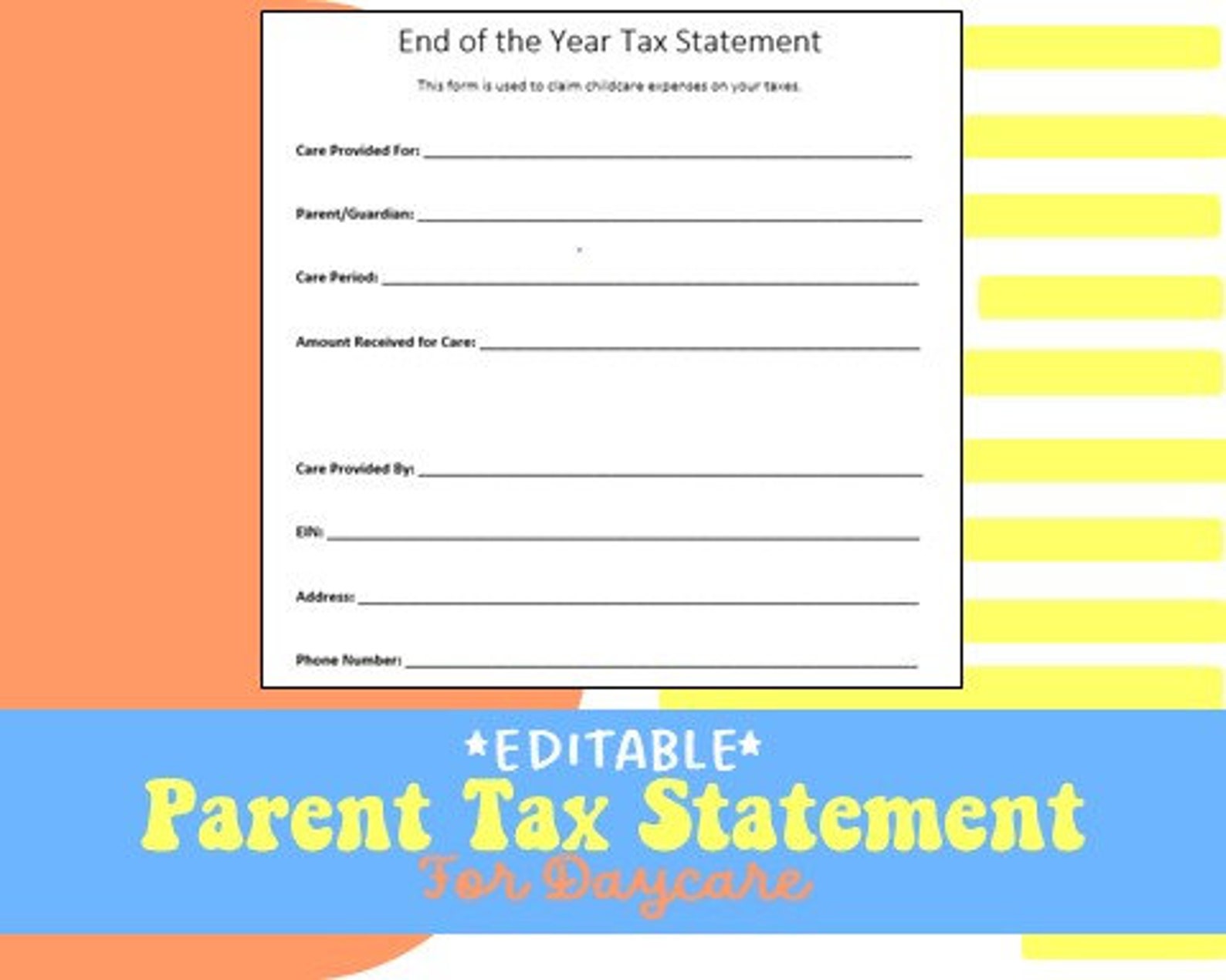 Daycare Paperwork Bundle- Childcare Preschool Paperwork Forms - Etsy