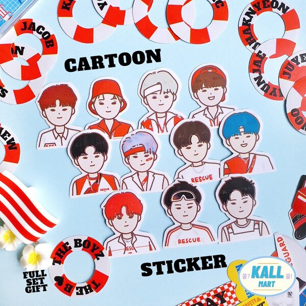 The Boyz Stickers - Etsy