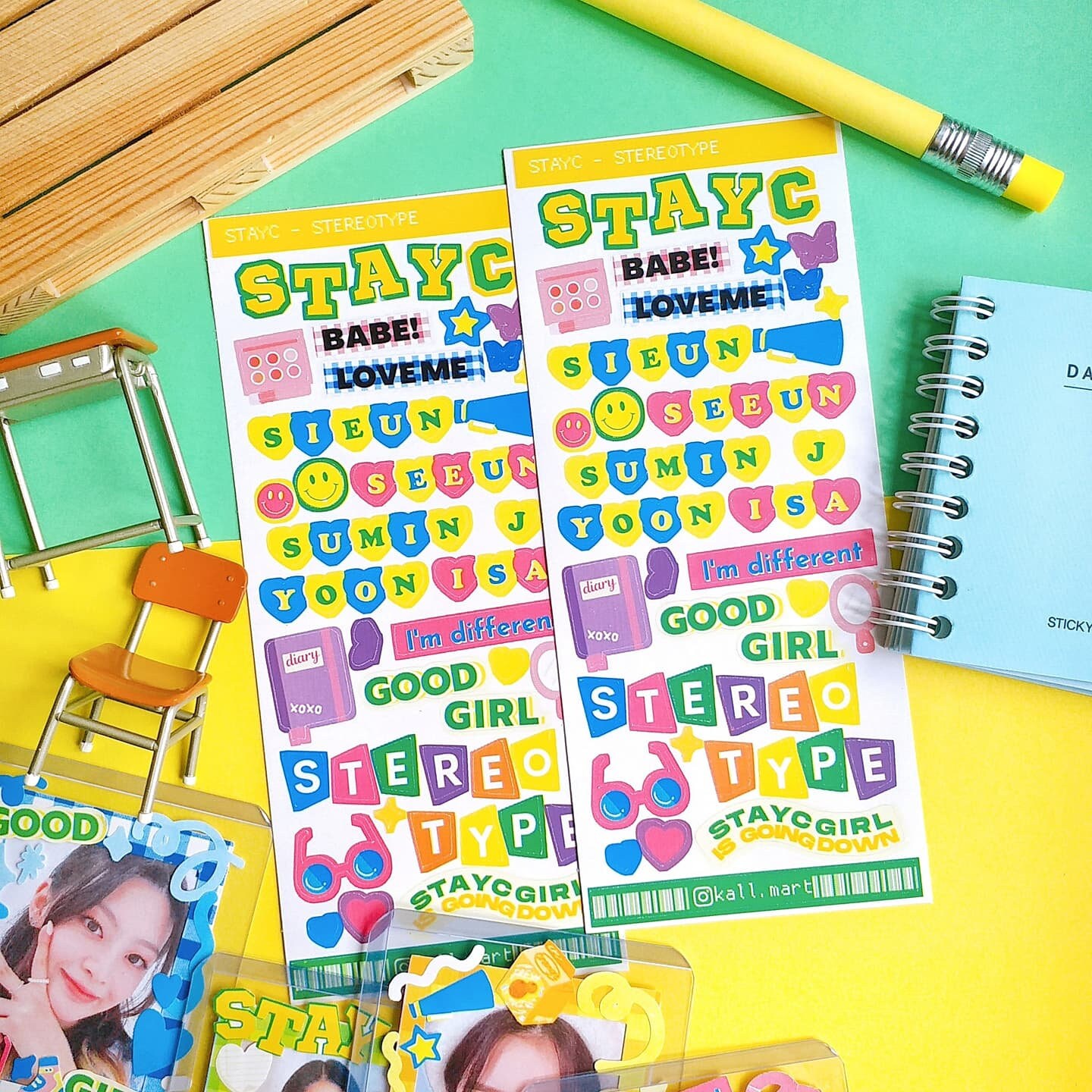 Kpop Stayc Stereotype Sticker / Stayc Photo / Stayc Merch / so - Etsy