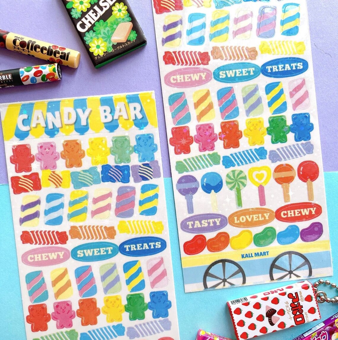 Kpop Nct Dream Candy Deco Sticker / Kpop Toploader Sticker / - Etsy