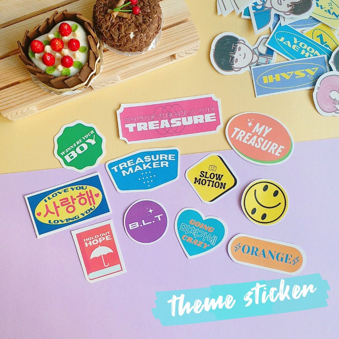 Kpop TREASURE Effect Theme Stickers / Treasure Album / Yg - Etsy Ireland