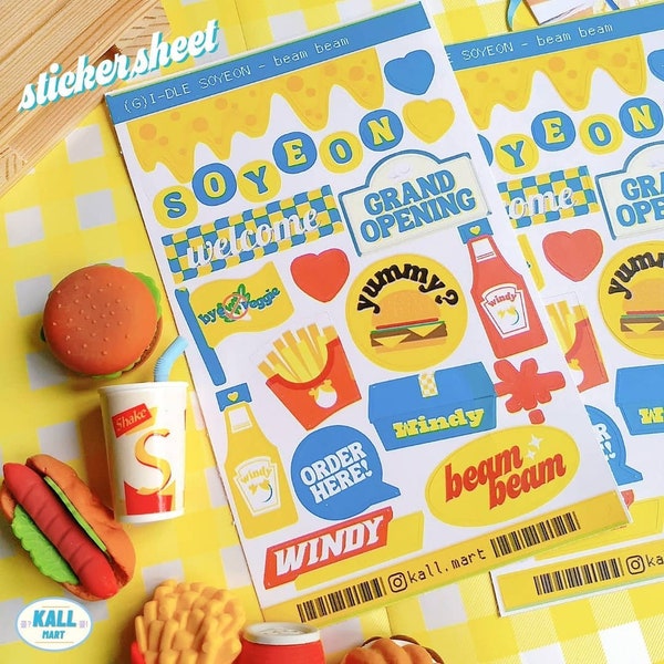 Kpop Gidle Sticker - Etsy