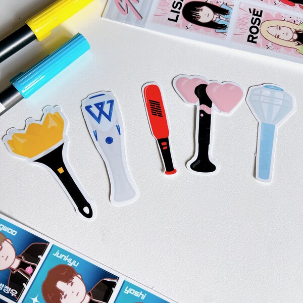 Lightstick Decal - Etsy