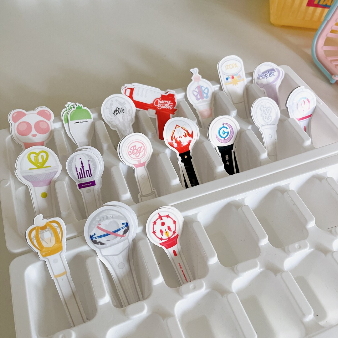 Kpop Girl Groups Lightstick Stickers/ Dreamcatcher Izone Cherry Bullet ...